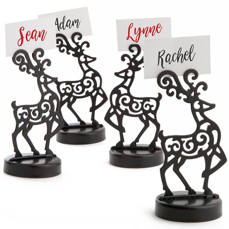 Reindeer Place Card Holders #02-101 | Epic Products
