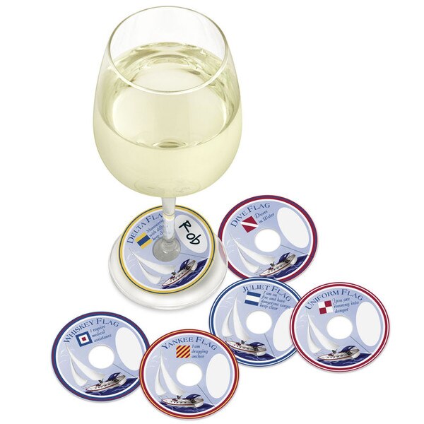 Nautical Flags My Glass Tags4 #82-106 | Epic Products