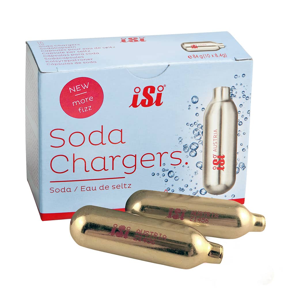 Sodamaker CO2 Chargers 10 Pack #25666 | IWA Wine Accessories