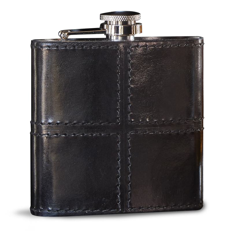 Leather Flask #25677 | IWA Wine Accessories