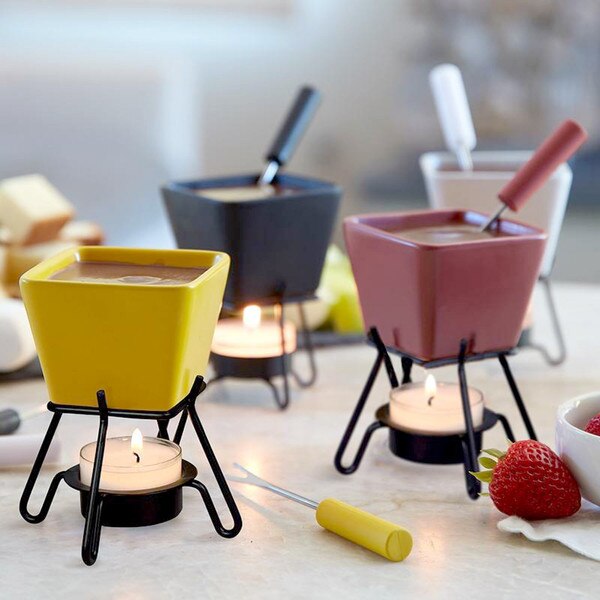 Mini Fondue Set of 4 #35464 | IWA Wine Accessories