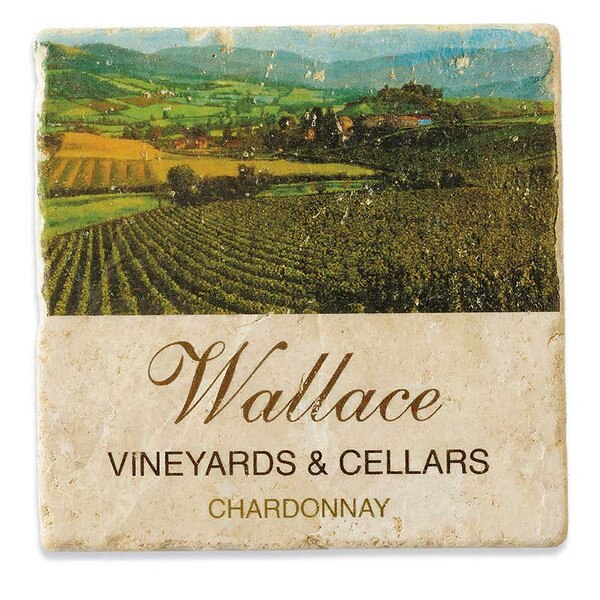 Personalized Marble Coasters #6555 | IWA Wine Accessories