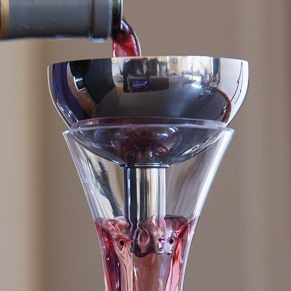 Stainless Decanter Funnel #30016| IWA Wine Accessories