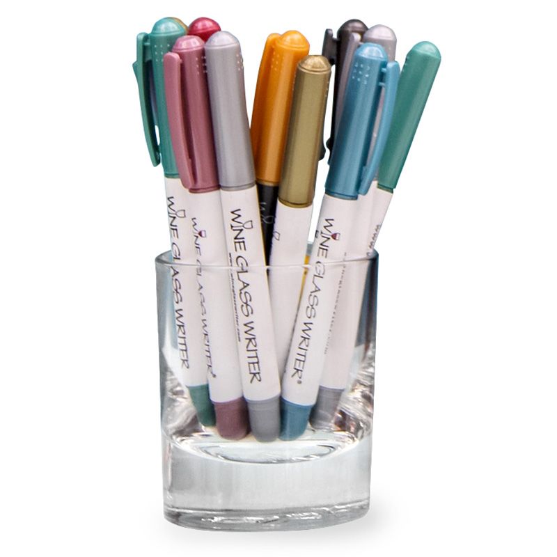 Wine Glass Writer Pens Bagged Set #36736 | IWA Wine Accessories