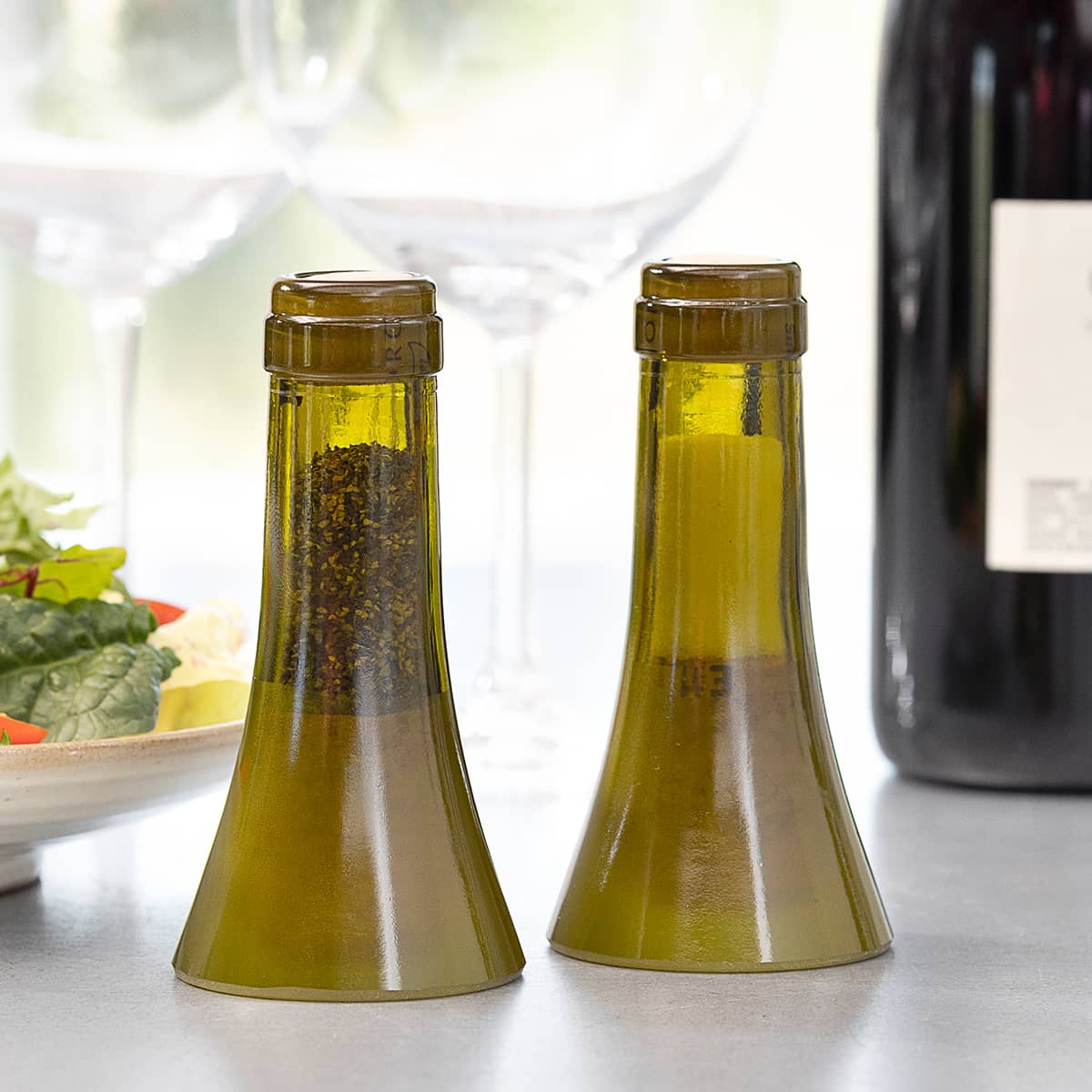 Recycled Salt and Pepper Shakers #36504 | IWA Wine Accessories
